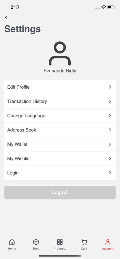 React Native Store Ui Template By Theoremui Codecanyon